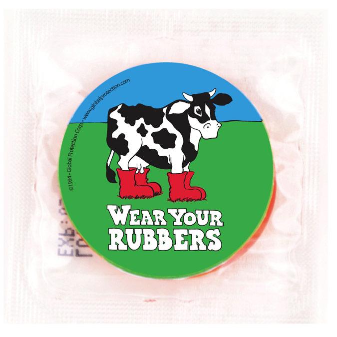 Wear Your Rubbers Condoms, Bag of 50 | Global Protection Corp.