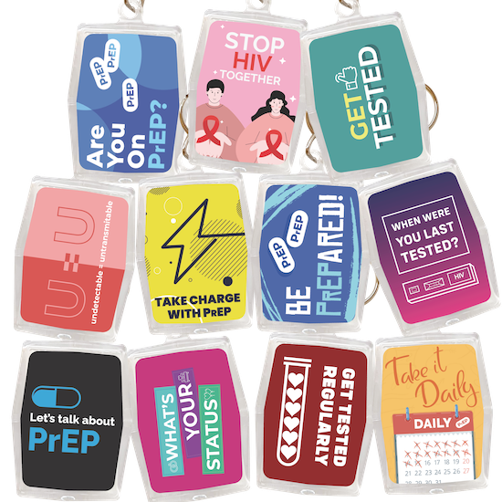 Keypers, PrEP Promotion & HIV, bag of 48 | Global Protection Corp.