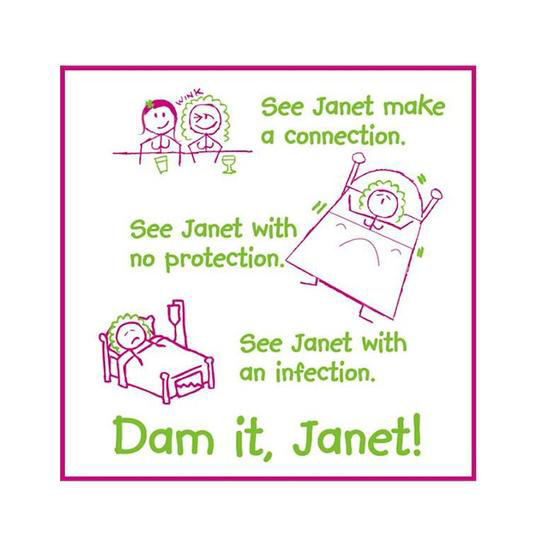 Dam it Janet (Jane and Janet), Bag of 10 | Global Protection Corp.